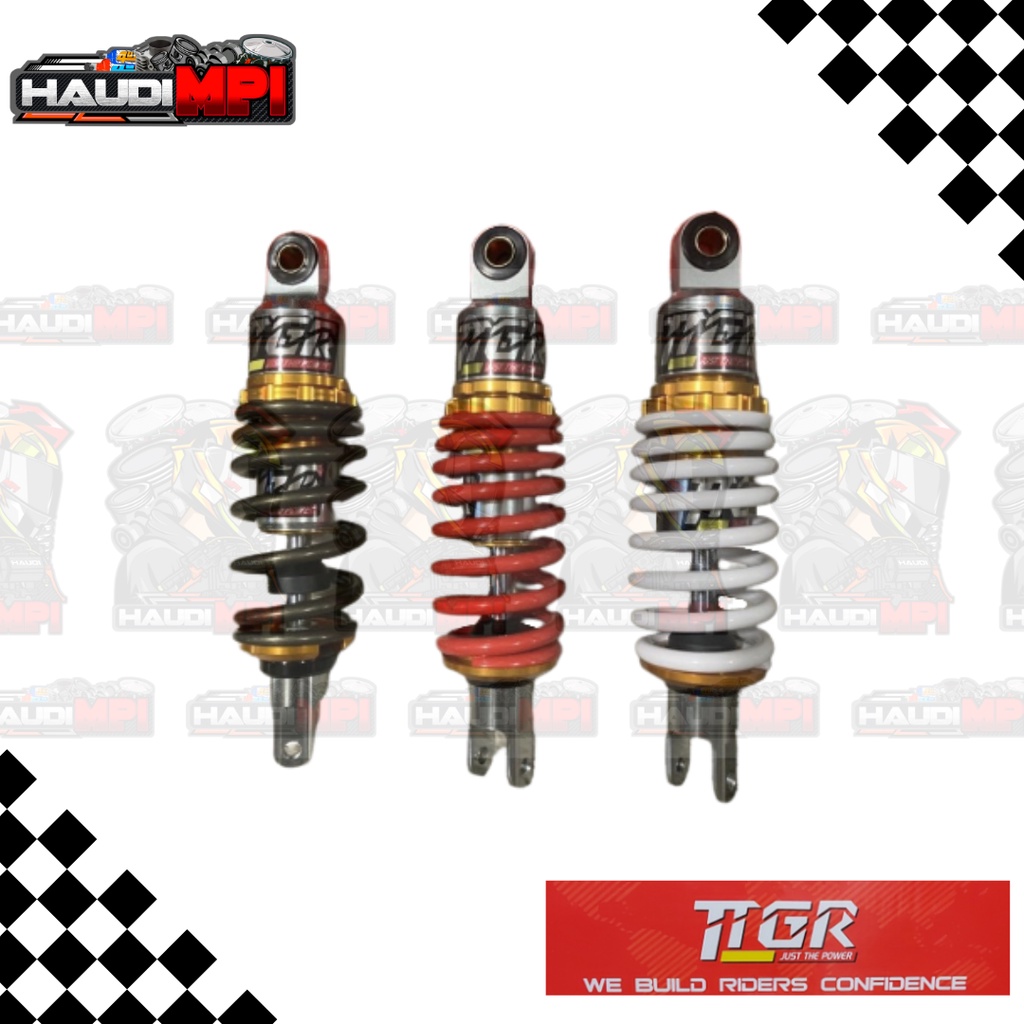 TTGR REAR Adjustable Shock Absorber 245-255mm MIO/SPORTY/MIO I 125/MIO M3/SKYDRIVE/BEAT/MX/Click ...