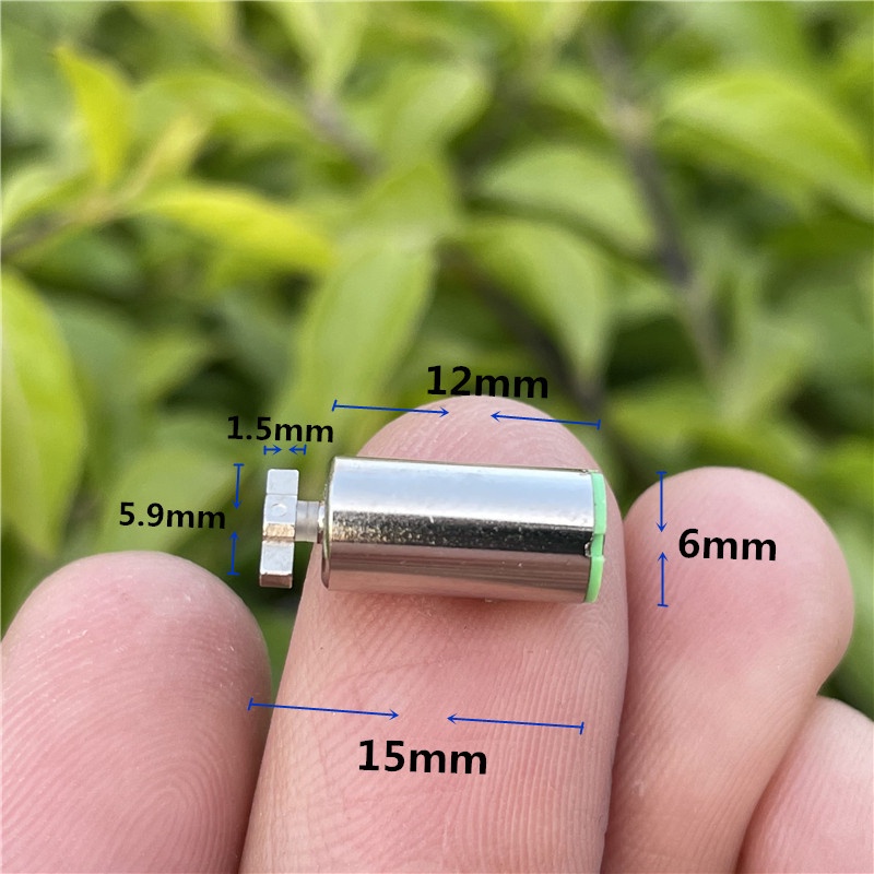DC 3V-3.7V 612 Micro DC Vibration Motor Mini Electric Vibrating Motors ...