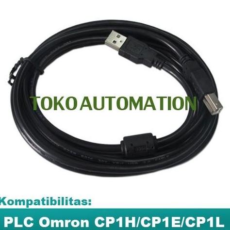 Plc Omron Programming Cable Usb-Cp1H For Cp1H Cp1E Cp1L Series | Shopee Philippines