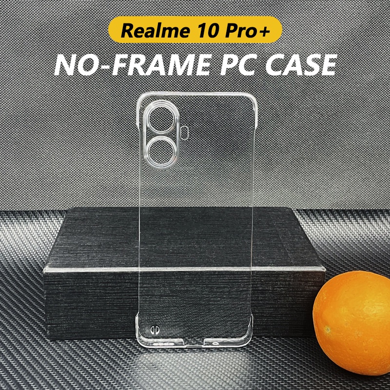 Realme 10 Realme10Pro Pro Plus Casing Transparent Ultra-thin Hard PC ...