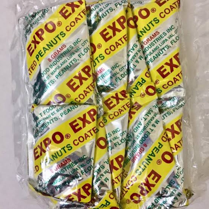 EXPO COATED PEANUTS 96G CLASSIC SNACKS | Shopee Philippines