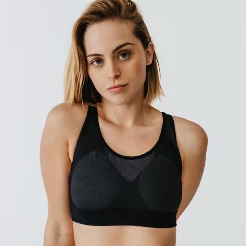 BASIC Running Sport Bra (Black) | Shopee Philippines