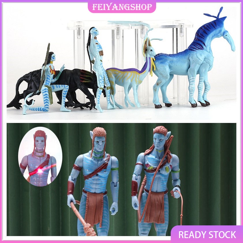Avatar Jake Sully Neytiri Dr. Grace Augustine Model Action Figure ...
