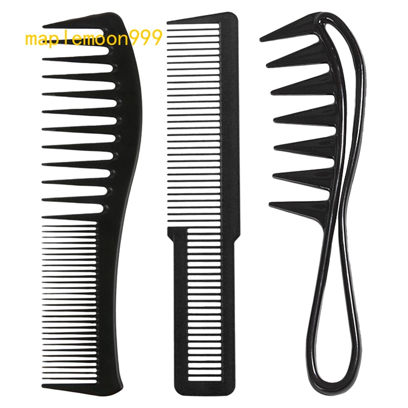 Styling Comb Coarse Comb Precision Comb and Double Edge Highlight Comb ...