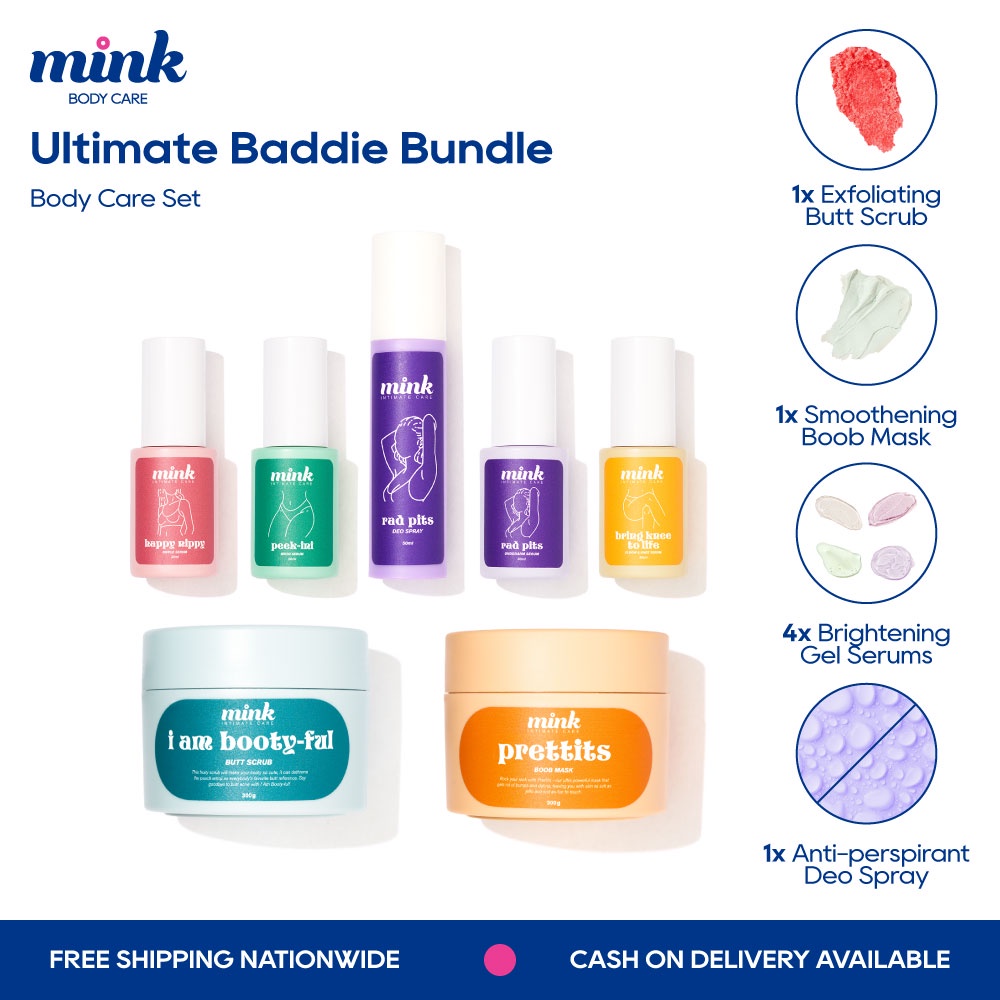 Mink PH Ultimate Baddie Bundle [Ultimate Body Care Set] Gel Serums ...