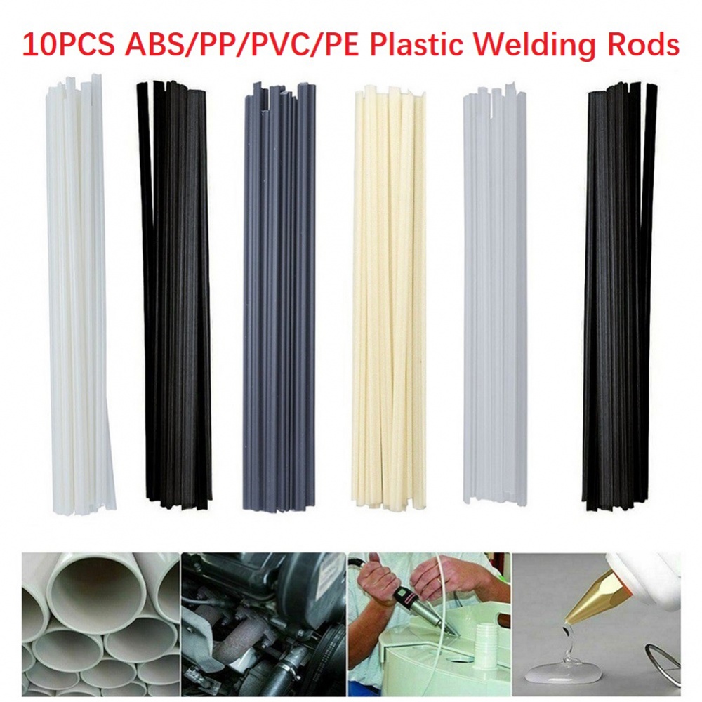 10 Pcs Plastic Welding Rods ABS/PP/PVC/PE Non-toxic And Tasteless ...