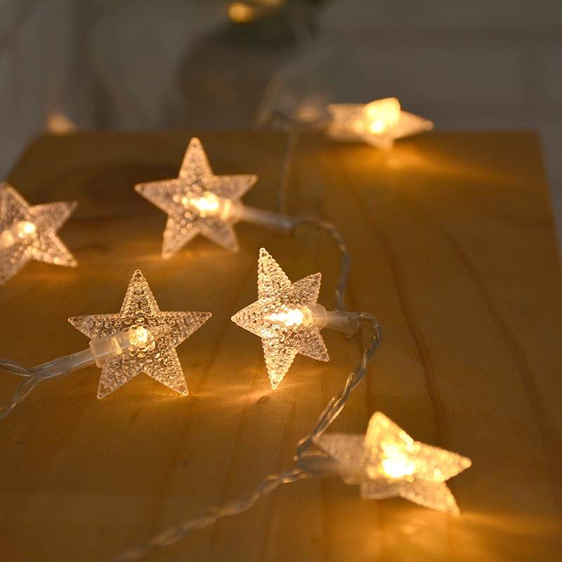 1.5M 10LED Star Light String LED Fairy Lights Stars String Christmas ...