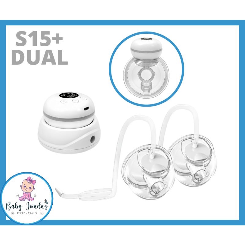 S15 PLUS Dual and Wearable Breast Pump in ONE | Shopee Philippines