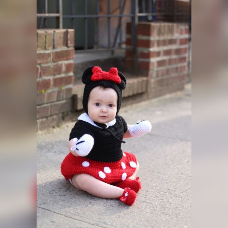 Mini MOUSE/MINI MOUSE Costume/MINI MOUSE Costume SET/MINI MOUSE DRESS ...