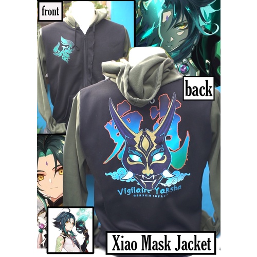 Xiao Genshin Impact Jacket Hoodie | Shopee Philippines