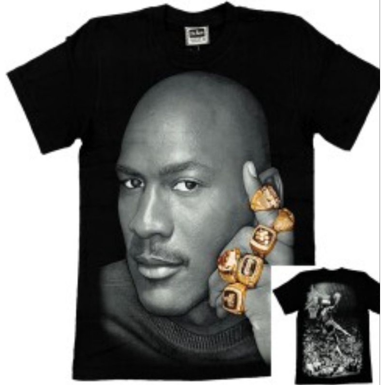 Michael JORDAN NBA RingS Sport ROXX/Holiday Rock band shirt S M L XL ...