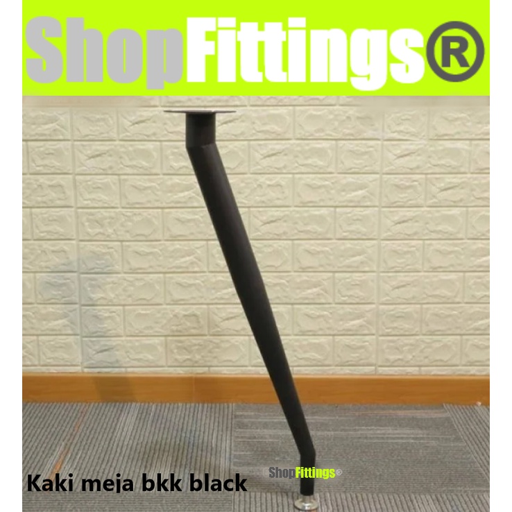 A81 Bent Chrome And Black Bent Table Legs Office | Shopee Philippines