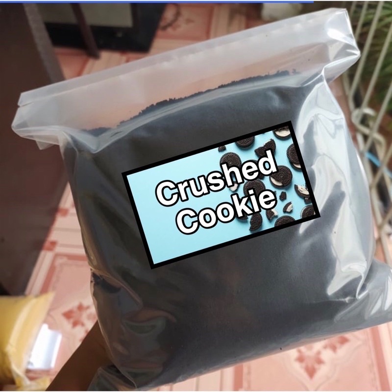 Crushed Cookies BLACK (Fine/Powdered) (Crumbs) 1kg per pack | Shopee ...