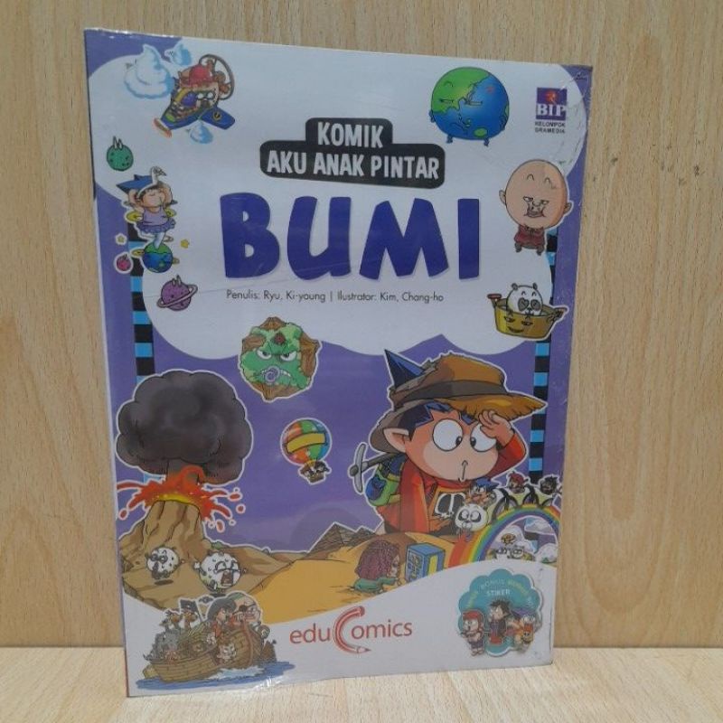 Comic I'm a Smart Child BUMI + bonus sticker. | Shopee Philippines