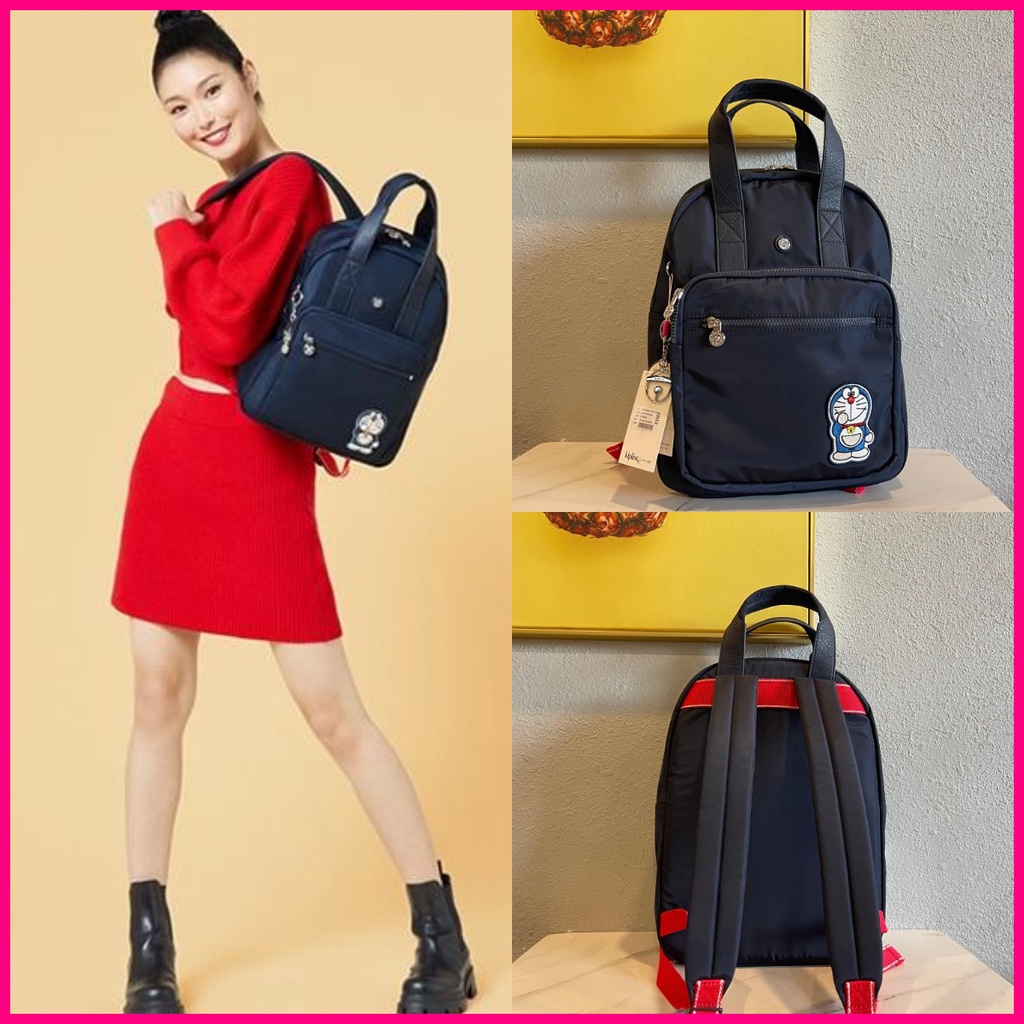 Kipling Women's Medium backpack Japanese anime Doraemon Co branded ...