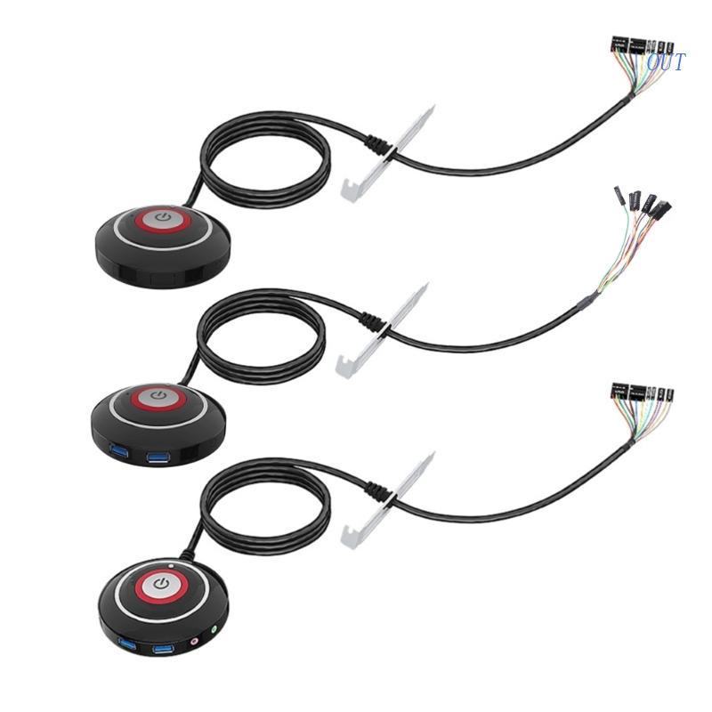 OUT Desktop Computer for Case Motherboard Power Supply Reset Button ...