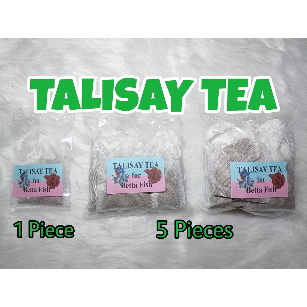 TALISAY TEA BAG FOR BETTA FISH SOLD PER PIECE AND PER PACK | Shopee ...