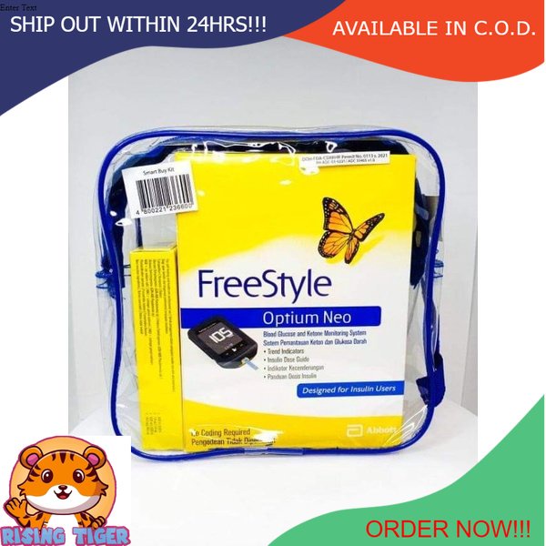 FreeStyle Optium Neo Glucose Ketone Monitoring System with Free 50pcs ...