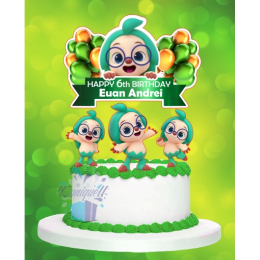 HOGI Cake Toppers (Printed, Customized Name and Age) | Shopee Philippines