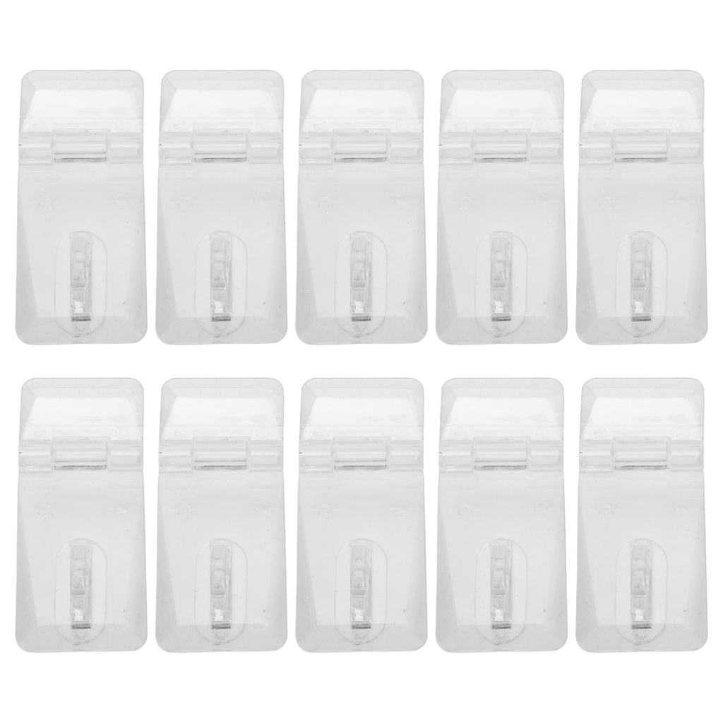 Transparent Lock 20 Sets Latch Gate Acrylic Buckle Clear Hinge Hasp ...