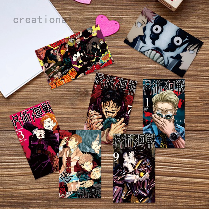 Liberty Set Of 30 Sheets Anime Jujutsu Kaisen Gojo Satoru Card suit ...