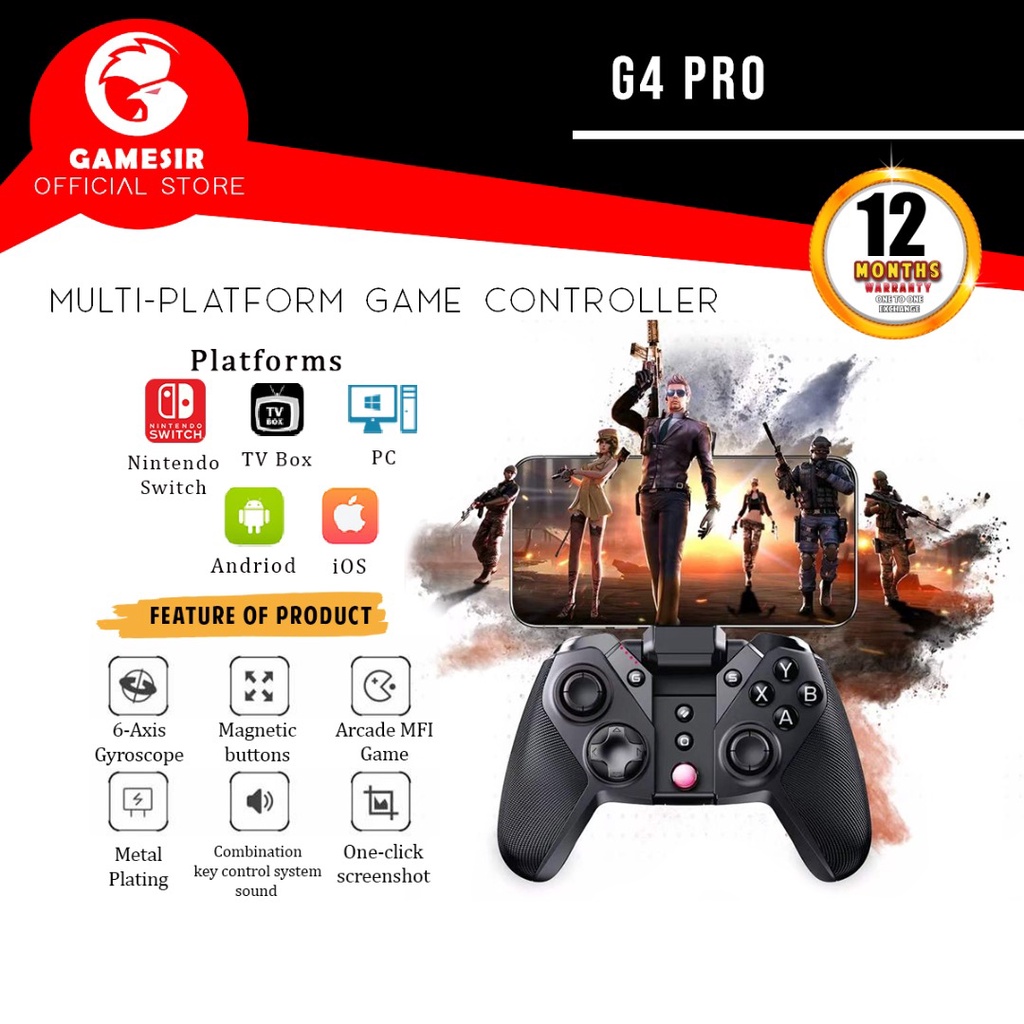 Gamesir G4 Pro Multi-Platform Game Controller | Shopee Philippines