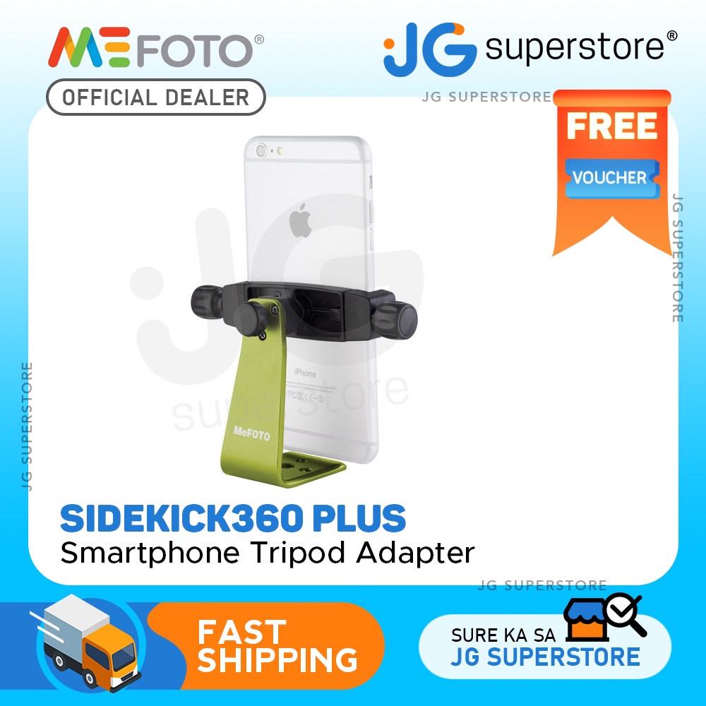 Mefoto SideKick 360 Plus Table Tripod Smartphone holder Adapter ...