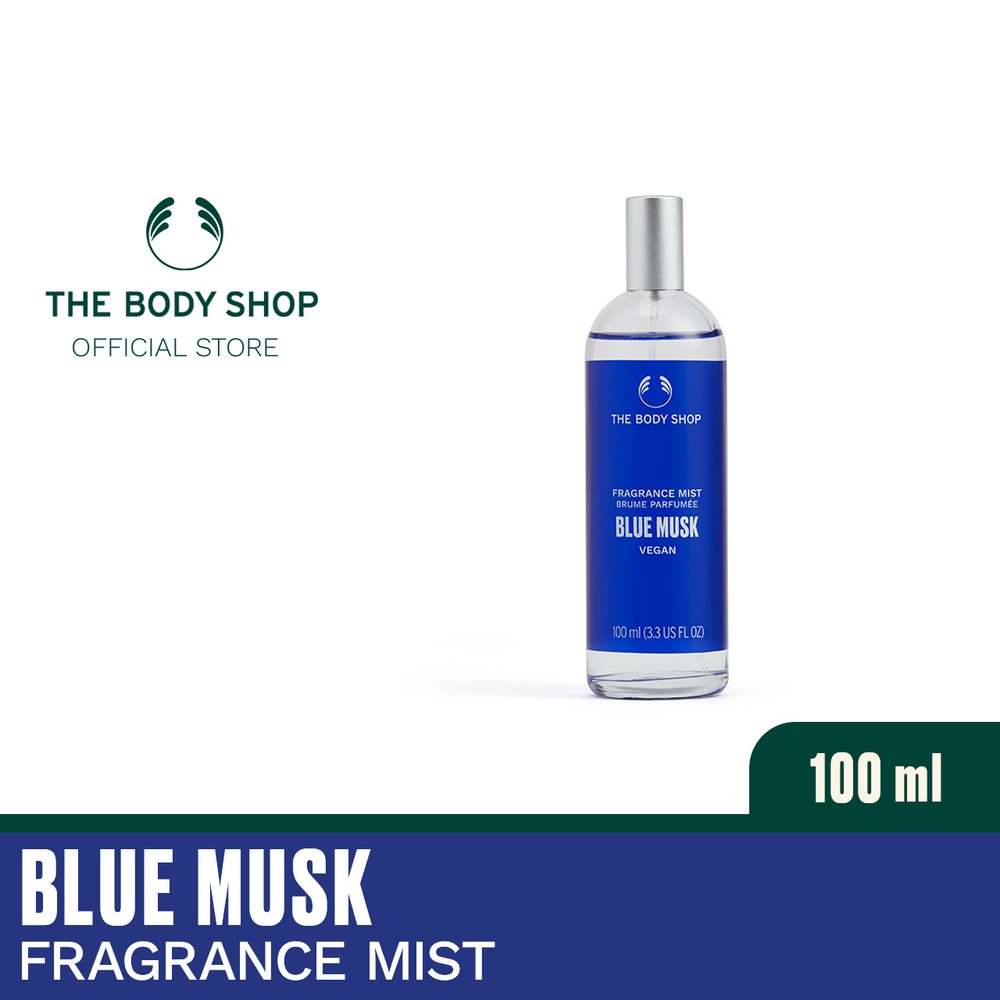 The Body Shop Blue Musk Fragrance Mist (100ml) | Shopee Philippines