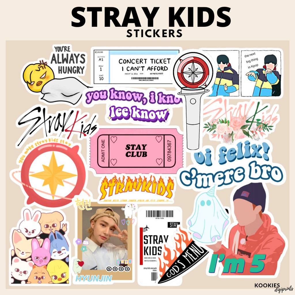 [𝐊𝐩𝐨𝐩 𝐒𝐭𝐢𝐜𝐤𝐞𝐫𝐬] Stray Kids - waterproof stickers [𝐑𝐄𝐀𝐃 𝐃𝐄𝐒𝐂𝐑𝐈𝐏𝐓𝐈𝐎𝐍 ...