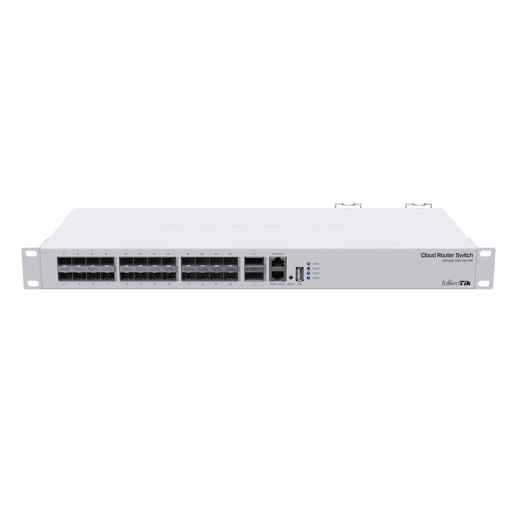 MIKROTIK | CLOUD ROUTER SWITCH | CRS326-24S+2Q+RM | Our fastest switch ...