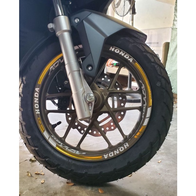 honda adv 160 mags sticker reflective front and rear all sides set ...