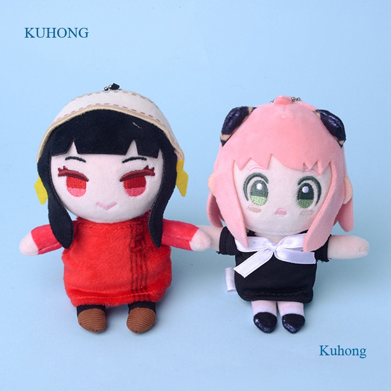 KUHONG New Anya Spy X Family Plush Dolls Anya Forger Cartoon Bond ...