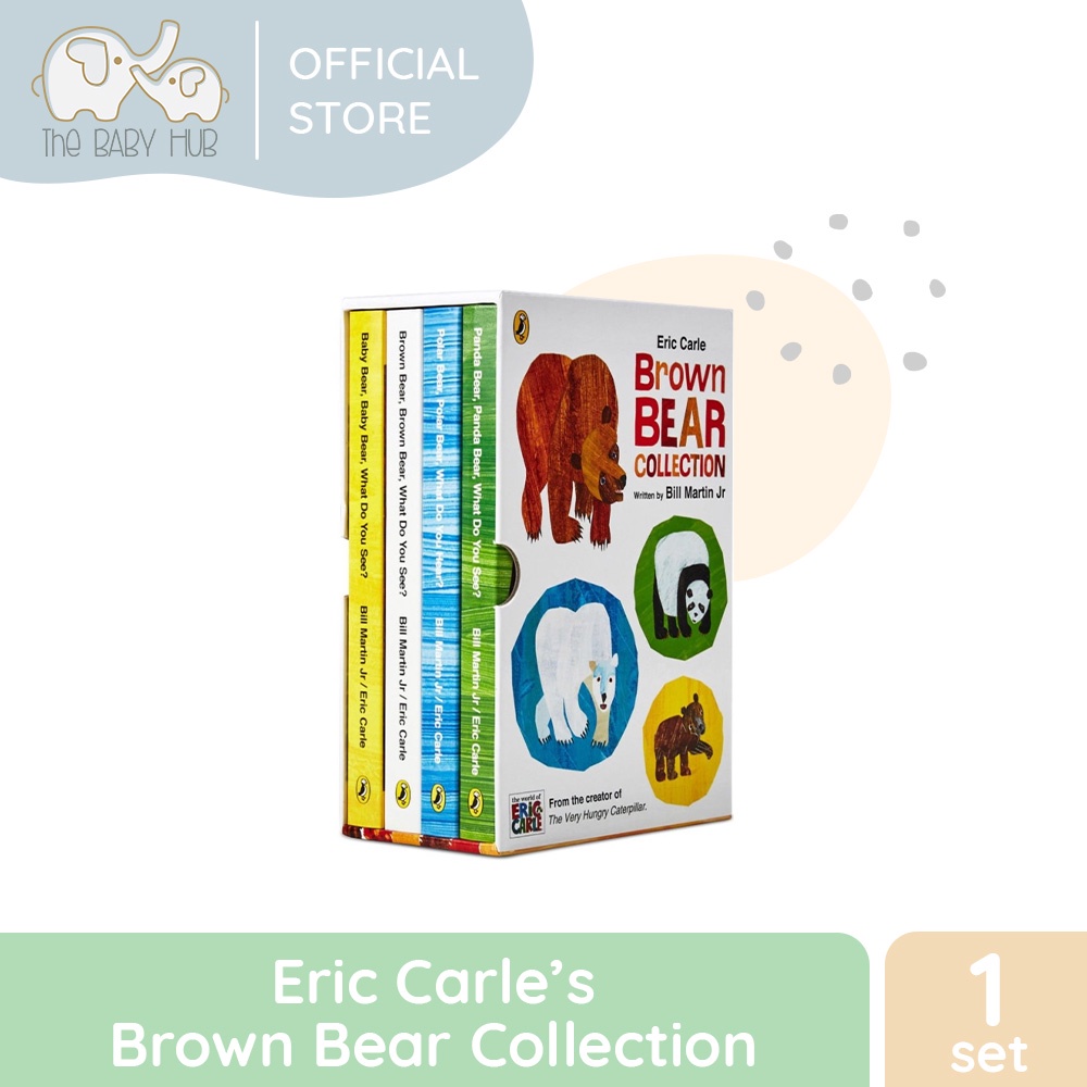 Eric Carle's Brown Bear Book Collection | Shopee Philippines
