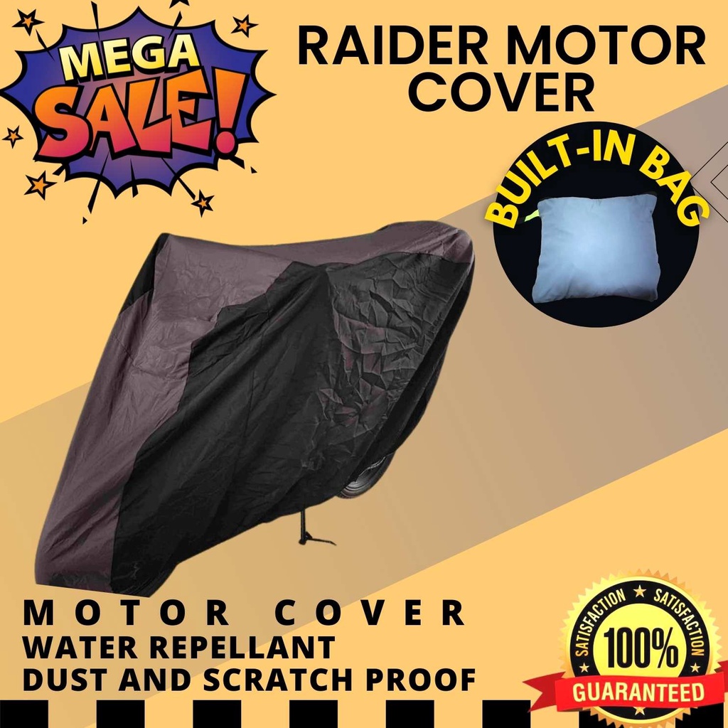 RAIDER MOTOR COVER DUST PROOF AND WATER REPELLANT | Shopee Philippines