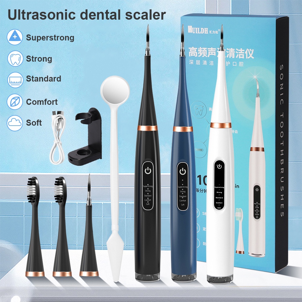 2 In 1 Electric Ultrasonic Toothbrush USB Rechargeable Toothbrush With ...