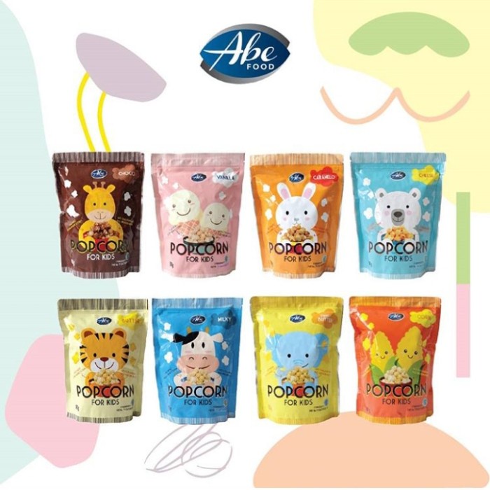Abe FOOD POPCORN for Kids 80 gr | Shopee Philippines