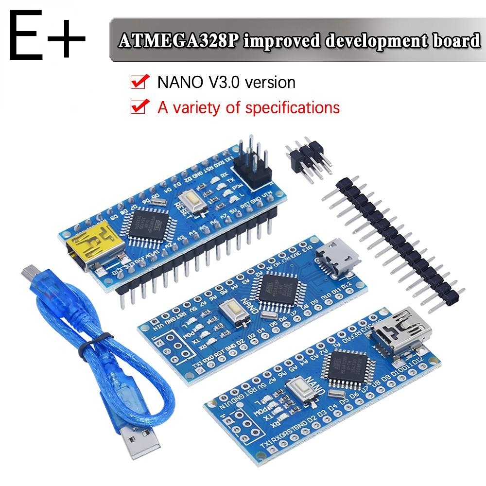 1PCS Promotion For arduino Nano 3.0 Atmega328 Controller Compatible Board WAVGAT Module PCB ...