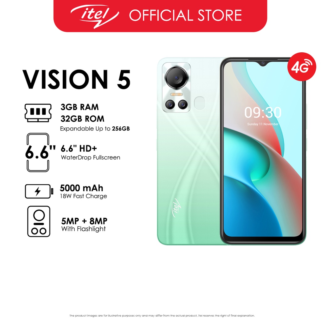 itel Vision 5 (3GB/32GB) | Shopee Philippines