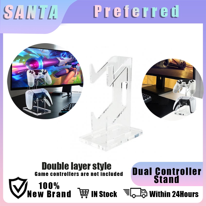 Universal Acrylic Controller Stand For Ps5 Ps4 Xbox Elite Xbox Xbox 360 Gamepad Stand Shopee