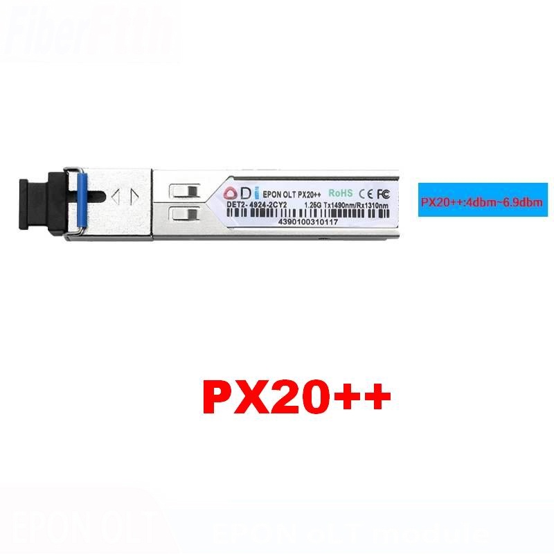 EPON OLT MODULE PX20++++ >9DB SFP Module EPON SFP Transceiver SC ...