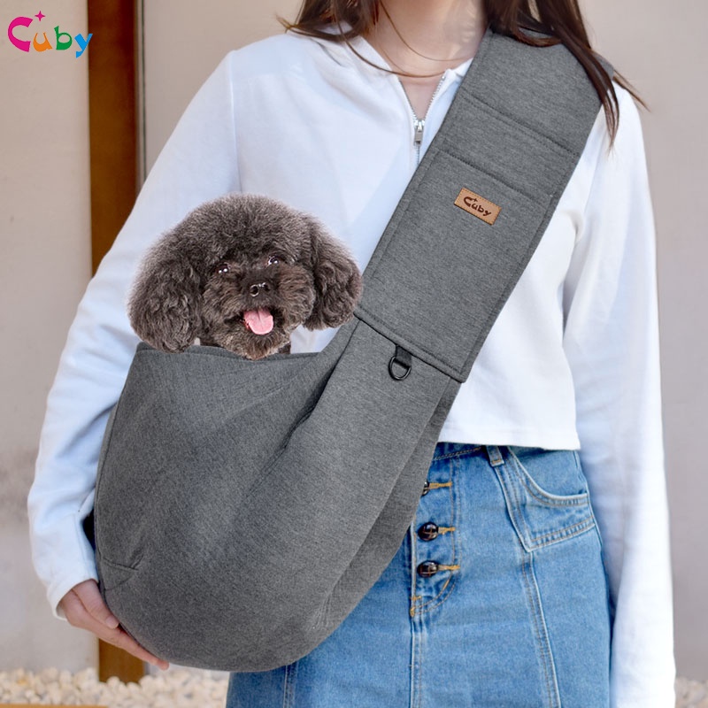 CUBY Dog Carrier Bag Cat Dog Carrier Outdoor Travel Breathable Leg Out ...