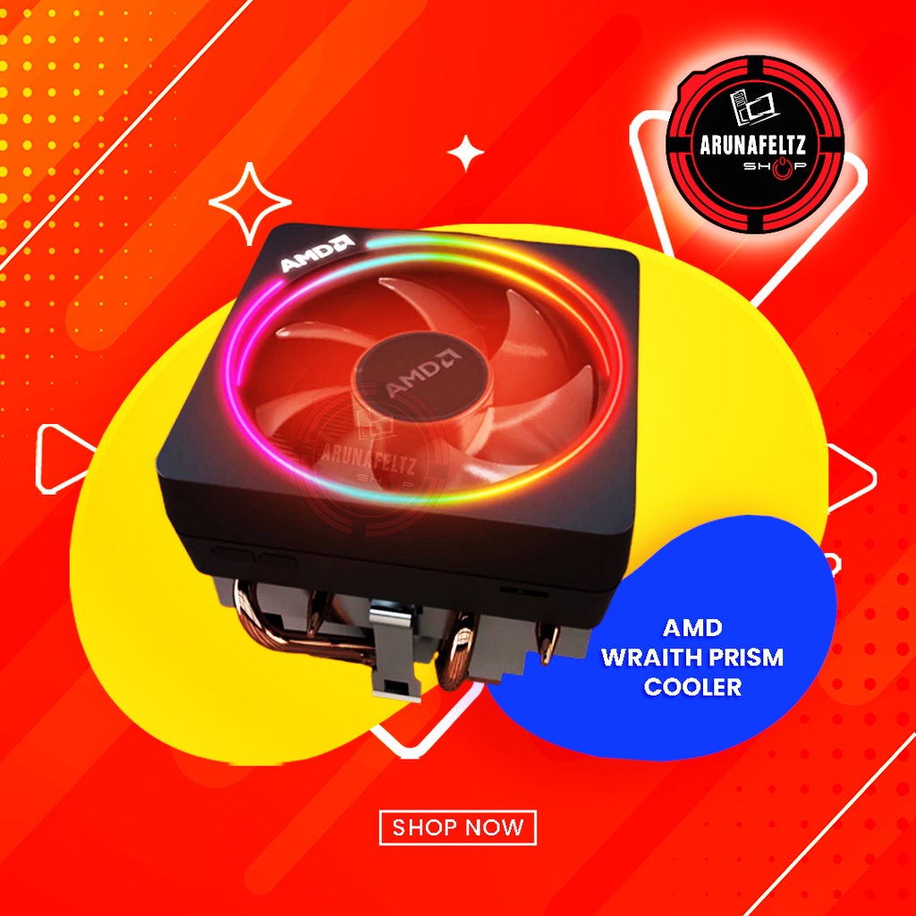 AMD Ryzen Original Heatsink AMD Wraith Cooler Stealth or Spire or Prism ...