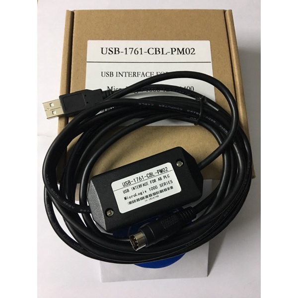 Usb-1761-cbl-pm02, AB 1000/1200/1500 Series PLC Programming Cable ...