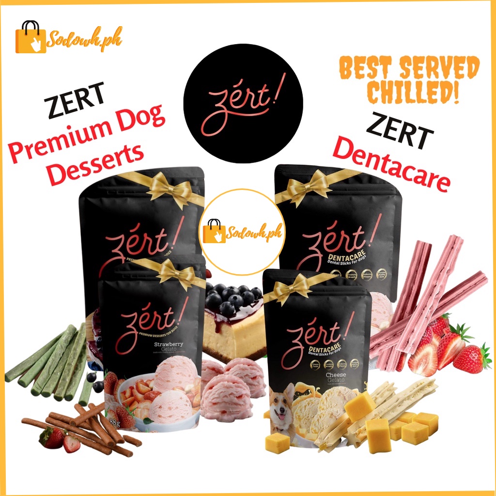 Zert Premium Dog Desserts & Dentacare Dental Treats dog treats dog ...