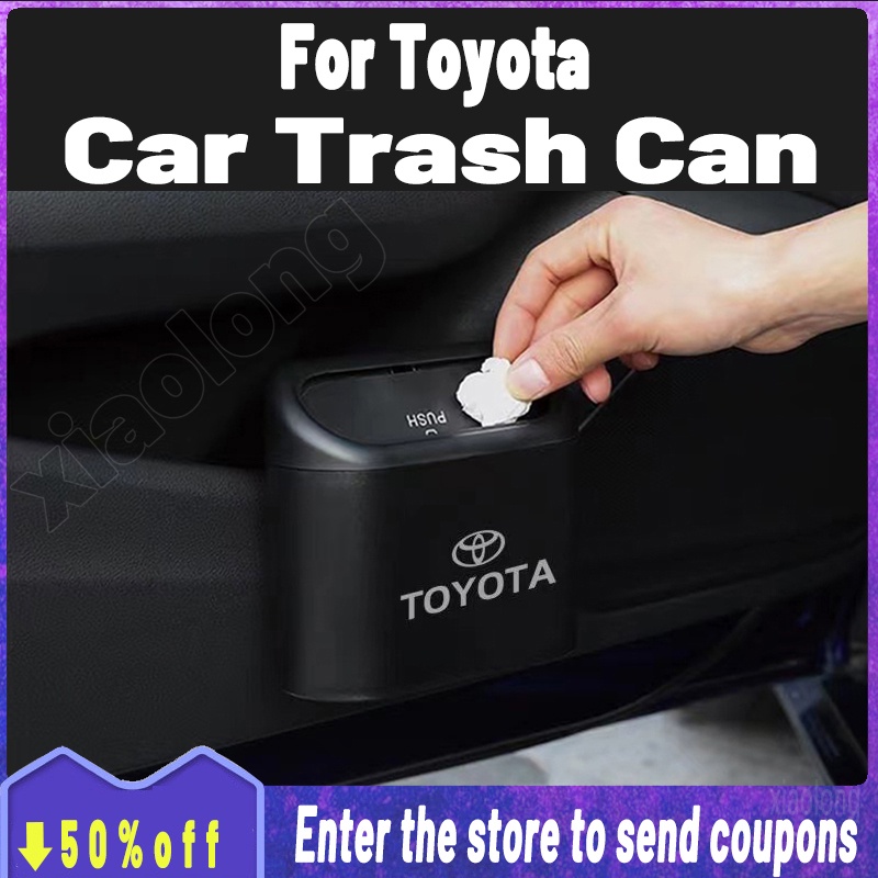 sale cod High Quality ABS Multifunctional Portable Car Trash Can / Car ...