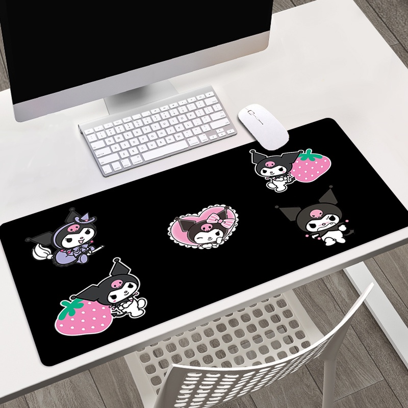 Cartoon Kuromies Large Mouse Pad Teclado Gamer Computer Desk Mat Kawaii ...