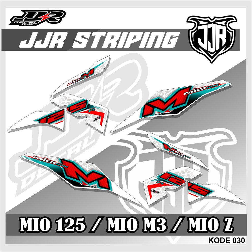 Striping YAMAHA MIO 125/MIO M3/MIO Z Has Been Cut/Neat Scissors Code ...