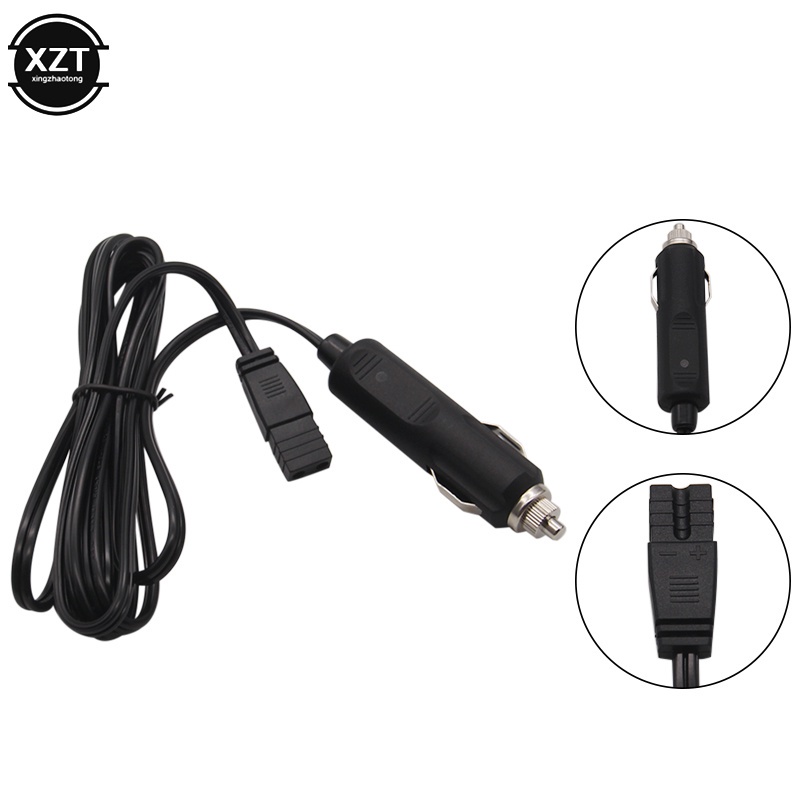 1pc 12V 120W 10A 2m Extension Cord Car Fridge Cable Power Adapter ...