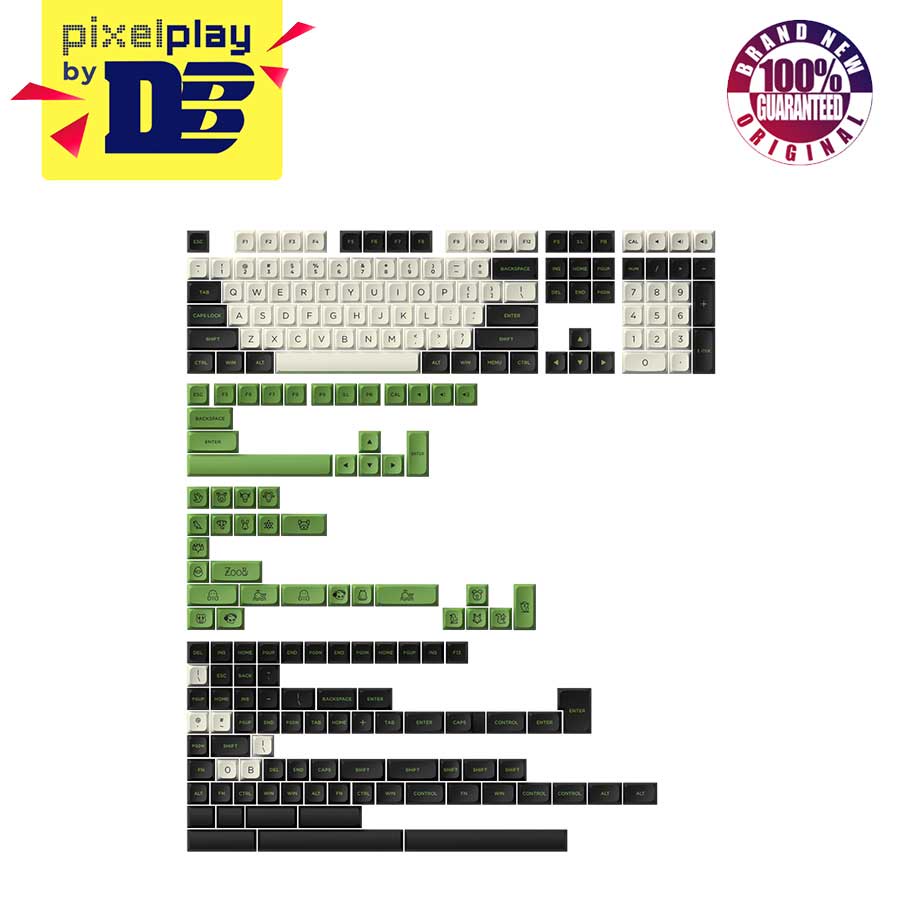 AKKO Panda Keycaps Set MDA 227 Keys | Shopee Philippines