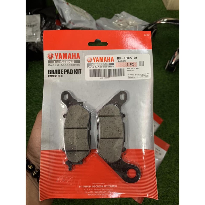 Yamaha Nmax Brakepad Rear V1 V2 100% Yamaha Genuine Parts | Shopee ...